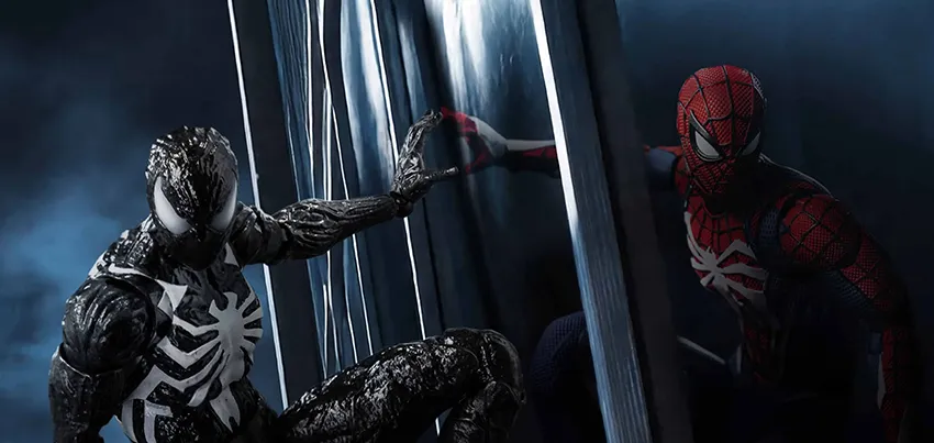 Threezero svela la DLX Spider-Man Symbiote Suit (Peter Parker) Special ...